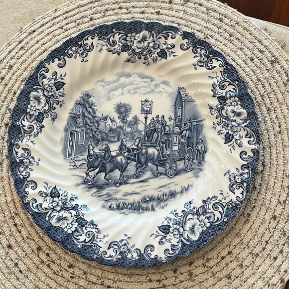 Johnson Brothers | Dining | Johnson Brothers Coaching Scenes Plate In ...